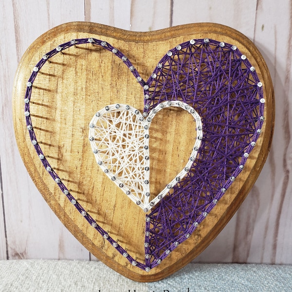 Heart String Art - Etsy
