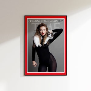 Taylor Time Cover Poster, Taylor Wall Gift, Taylor Printable Poster ...