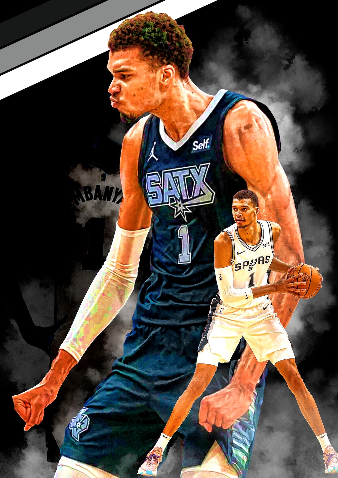 WEMBANYAMA Digital Poster - Etsy