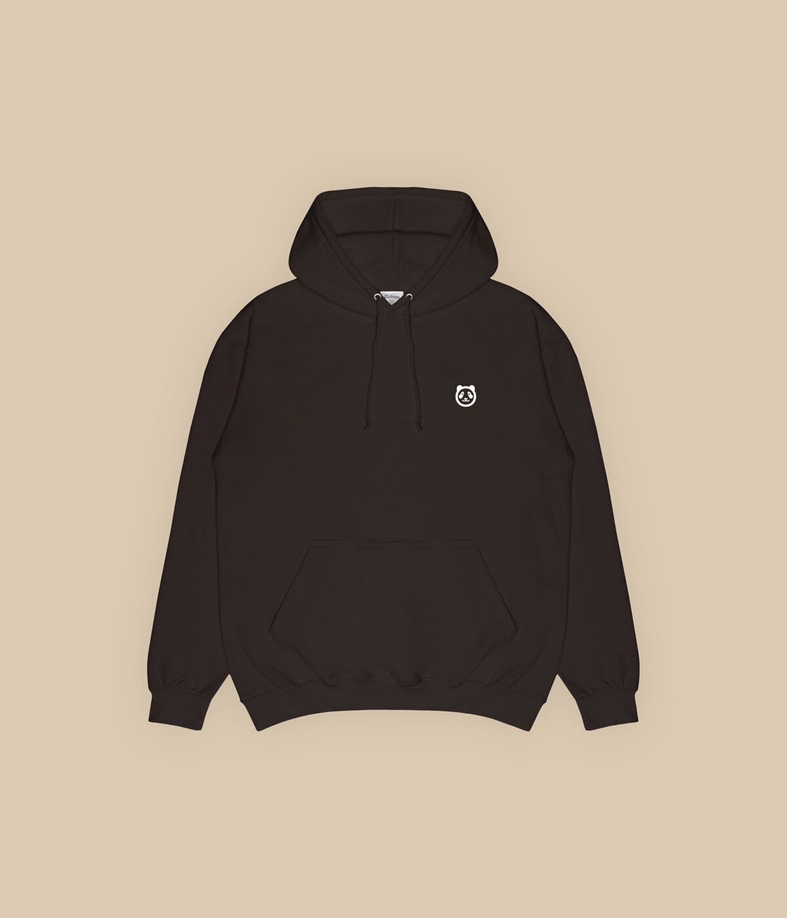 Hoodie Panda OG Logo Tonal Cozy Cotton Blend Unisex Animal Lover ...