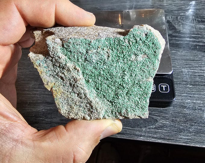 Torbernite/metatorbernite, Green Ionized Mineral From Mexico - Etsy