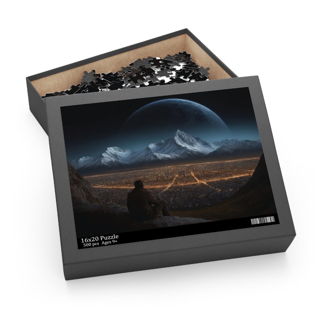 Velaris City of Starlight Puzzle, Throne of Glass Gift, Reader Gift ...