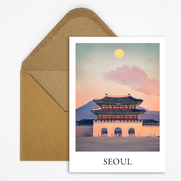 Korean Postcard - Etsy