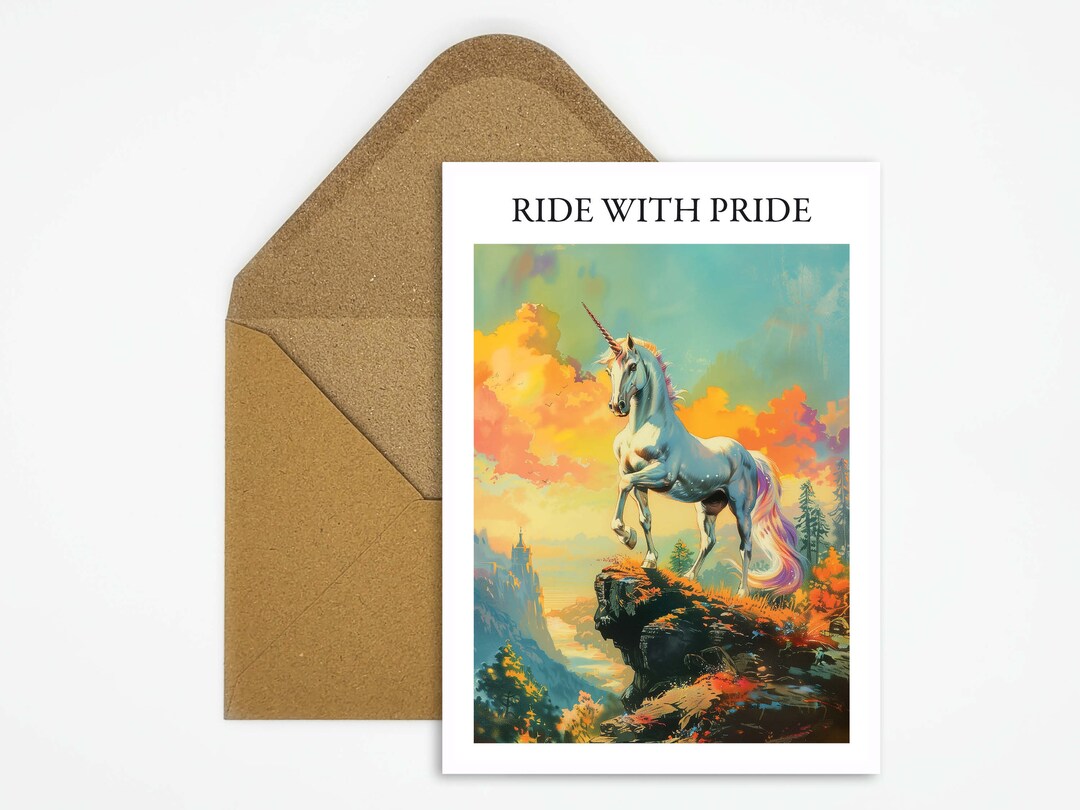 LGBTQ Postcard, LGBTQ Pride Card With Slogan, Pride Card for the LGBTQ ...