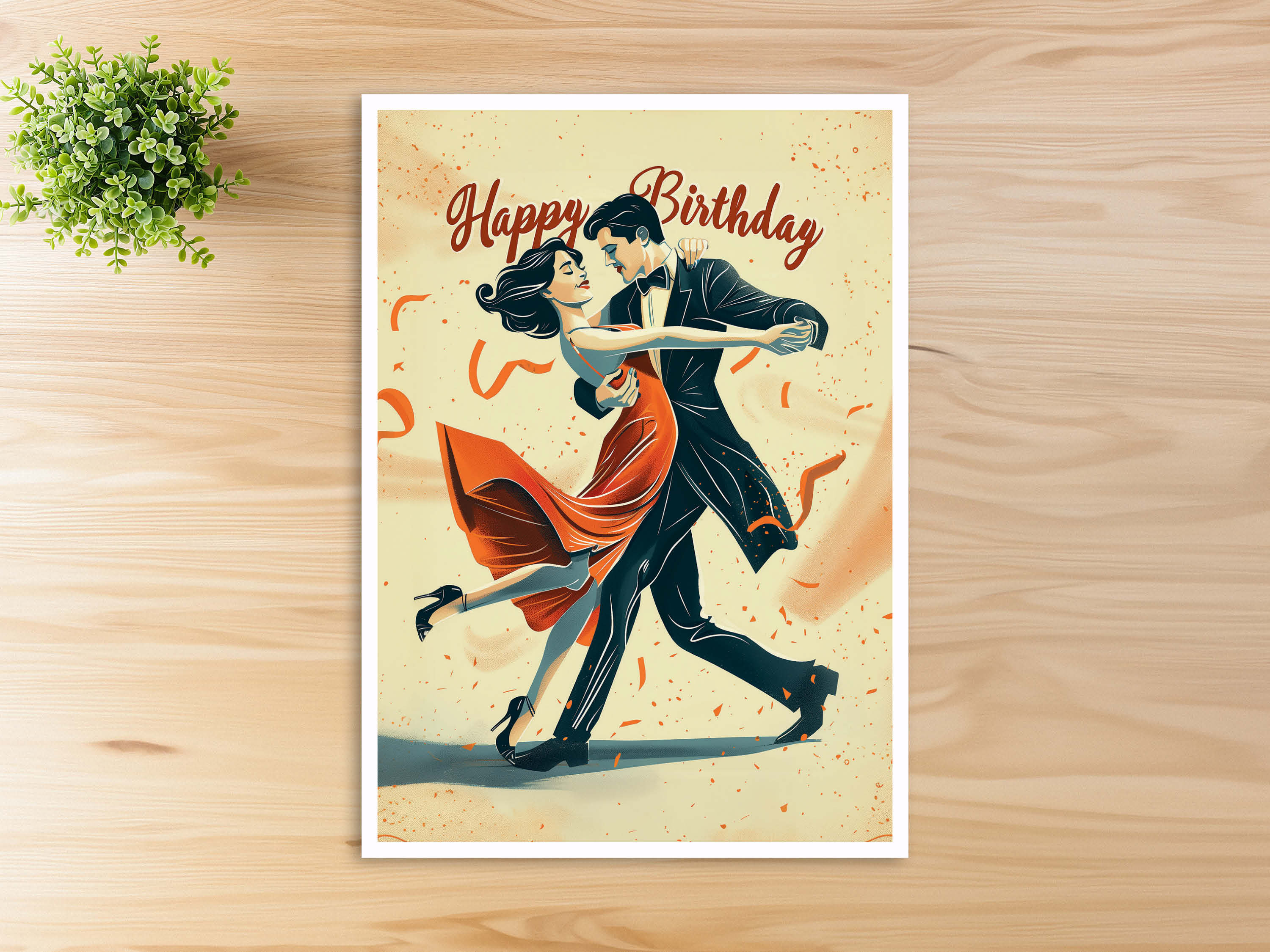 Birthday Card Tango, Happy Birthday Card Tango, Birthday Wishes Card ...