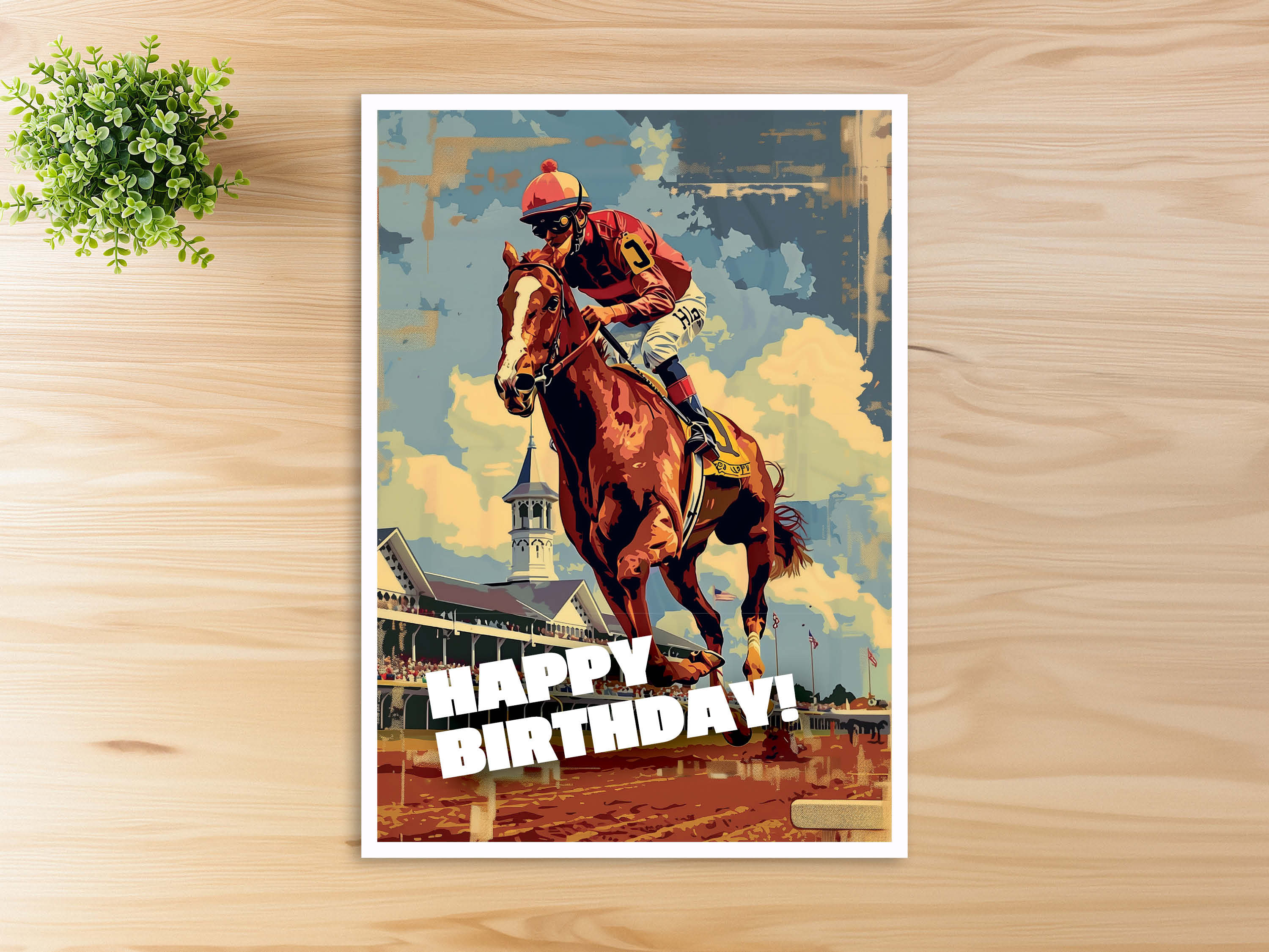 Riding Birthday Card, Happy Birthday Riding Birthday Card, Gift Card ...