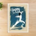 Birthday Card Fencing, Happy Birthday Fencing, Gift Postcard, Sports ...