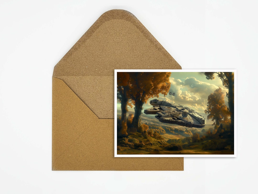 Galactic Adventure Postcard | Unique Science Fiction Postcard | Perfect ...