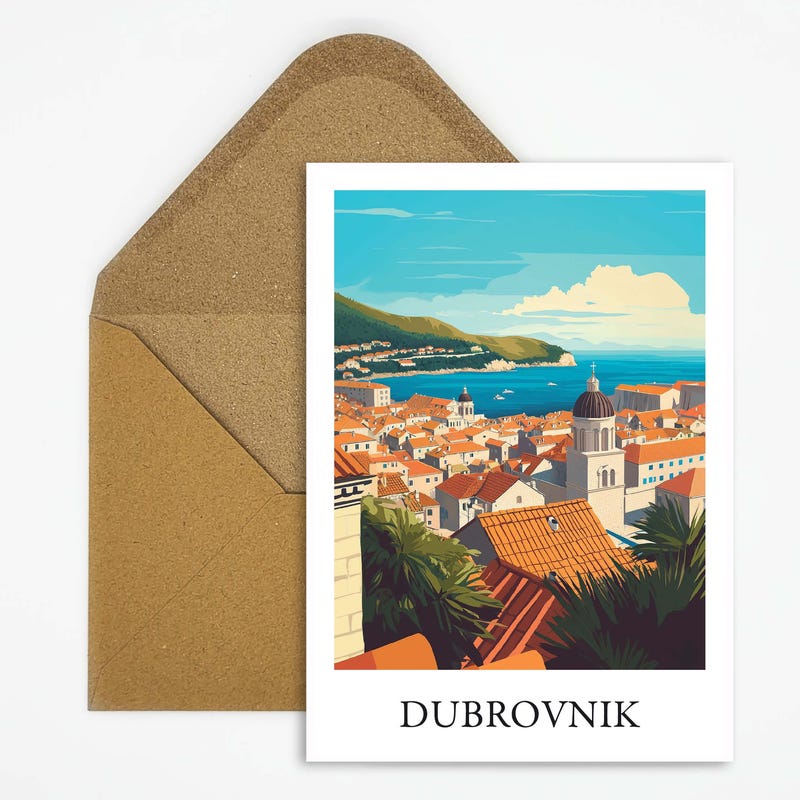 Vintage Croatia Postcards - Etsy