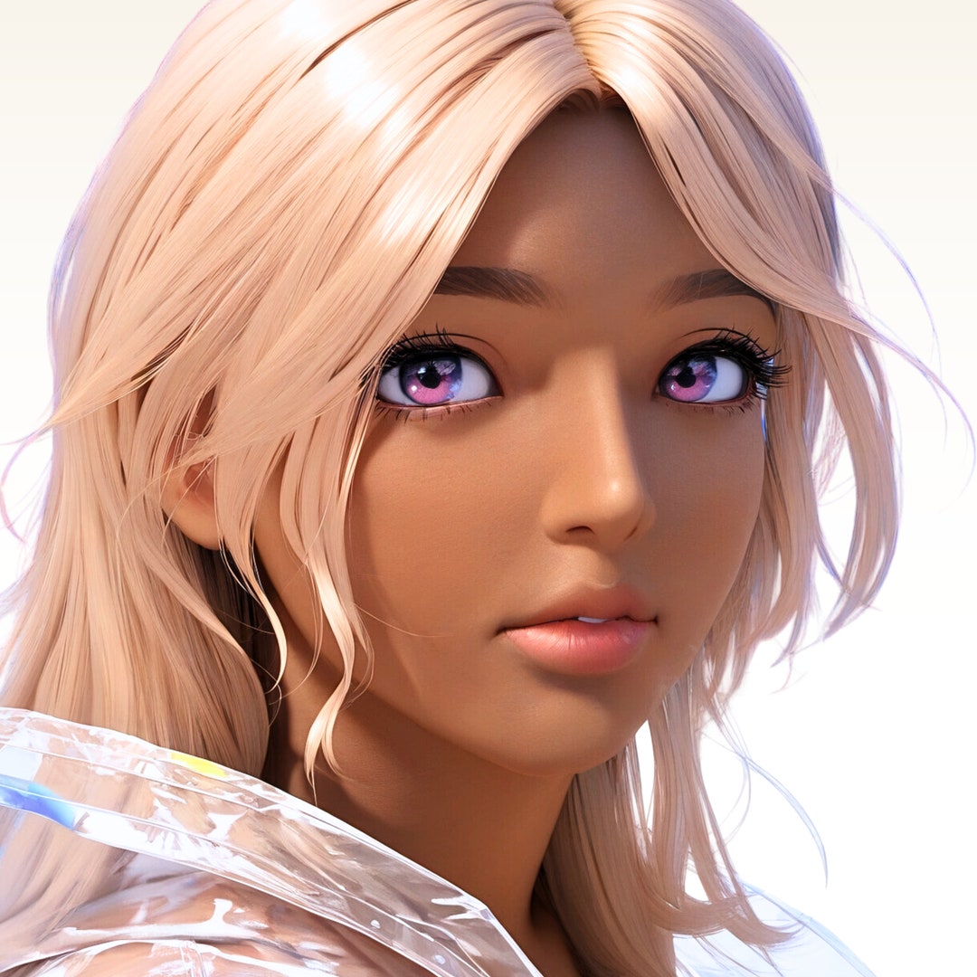 PRO Fully Customizable 3D Anime Art PFP Commission Personalized Anime ...