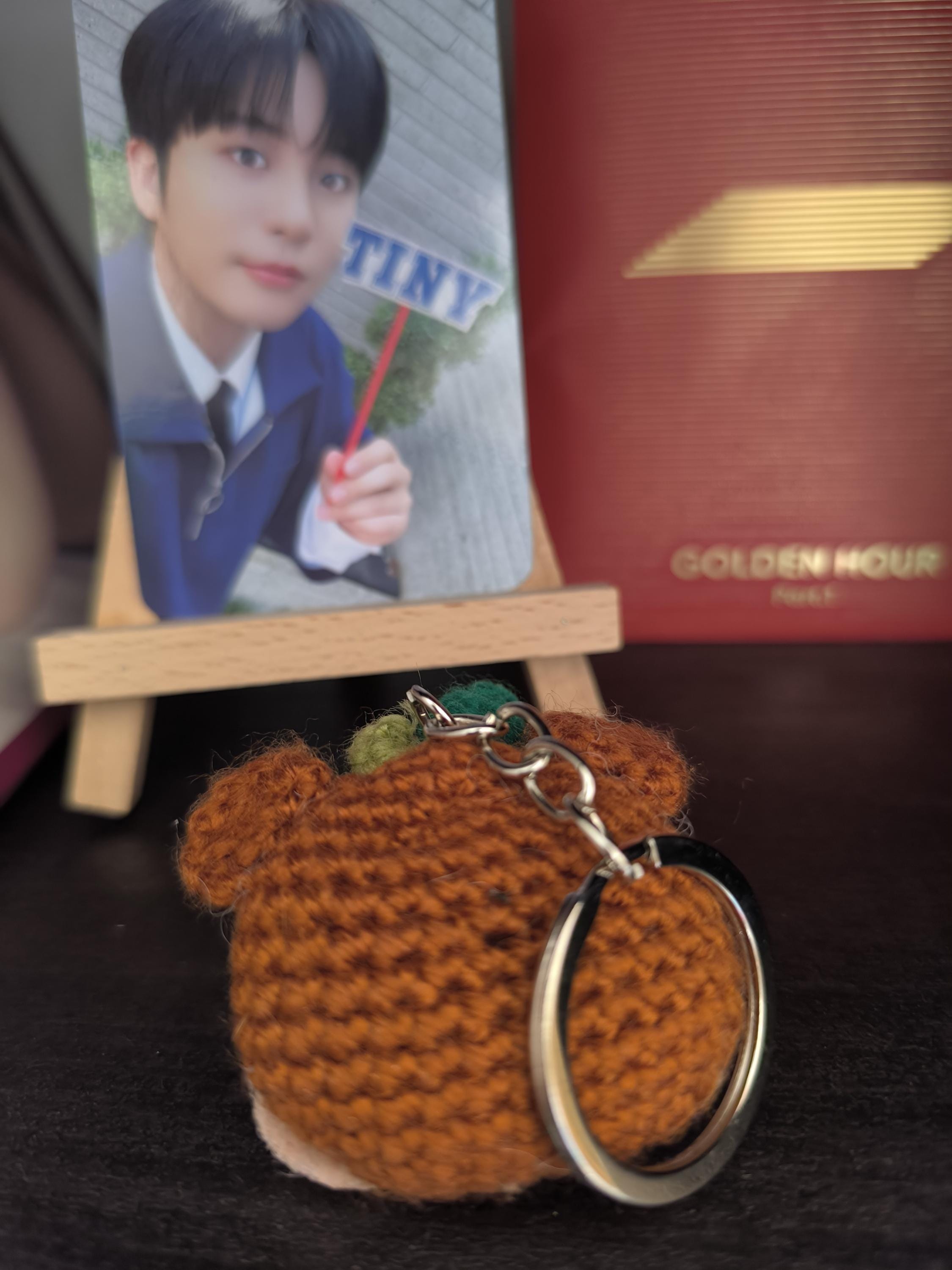 Aniteez Style Ateez Jjongbear Amigurumi Plush Keychain - Etsy