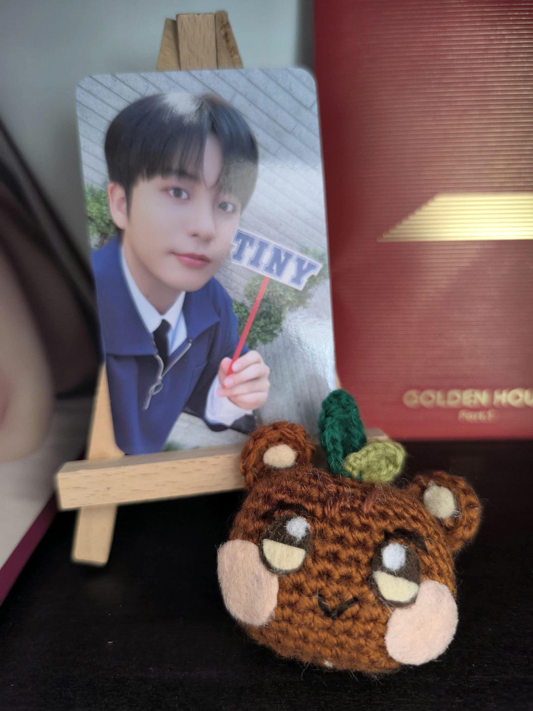 Aniteez Style Ateez Jjongbear Amigurumi Plush Keychain - Etsy