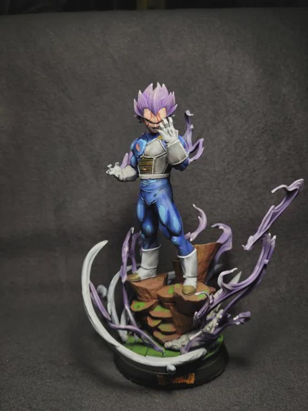 Vegeta Ultra Ego Figur, Dragon Ball Figure, - Etsy
