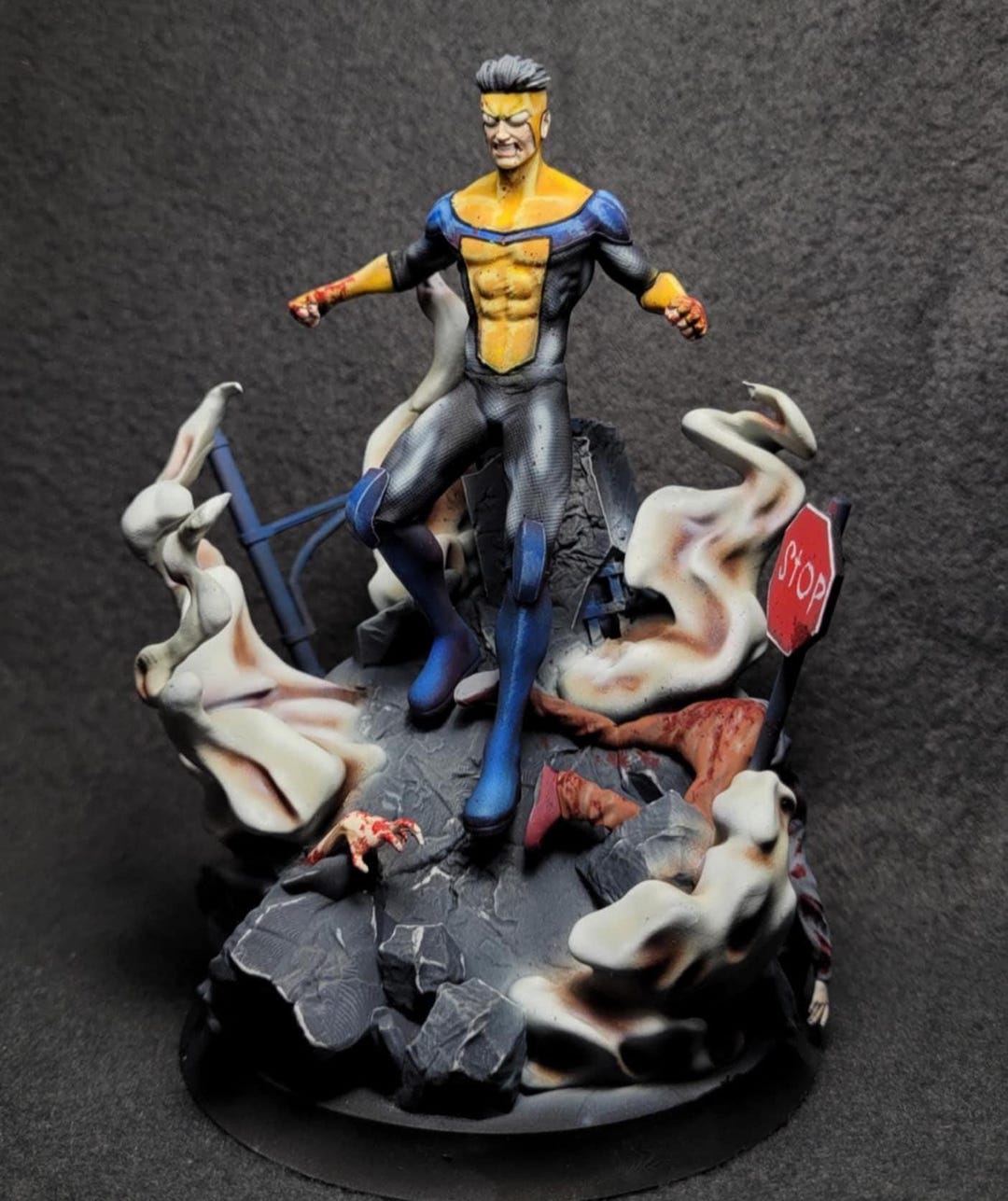 Invincible Mark Grayson Figure - Etsy
