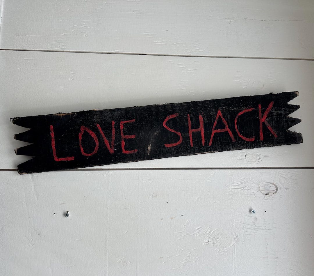 Love Shack Sign-valentine's Day Decor - Etsy