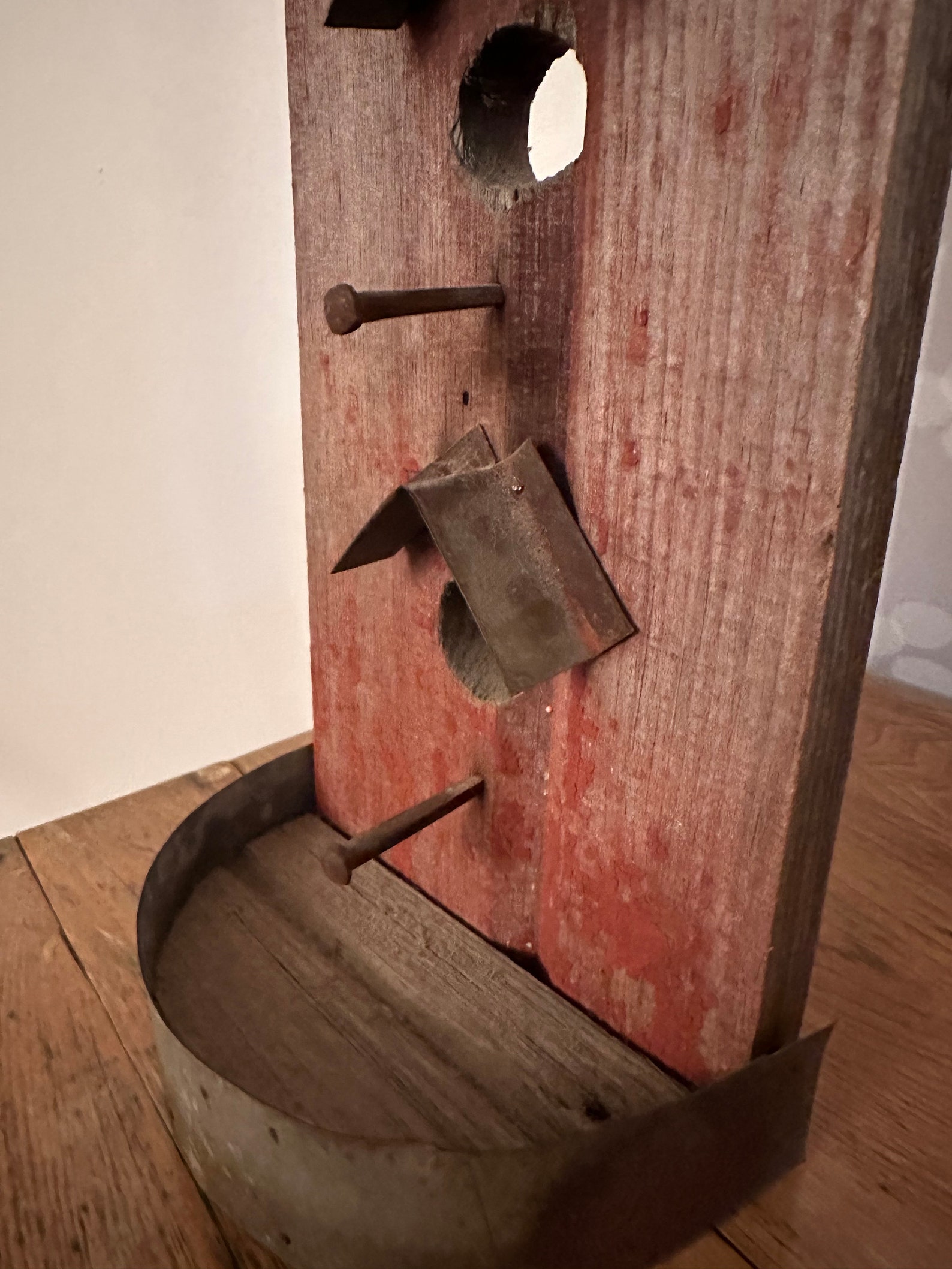 Rustic Red-wall Decoration Reclaimed Barn Wood - Etsy