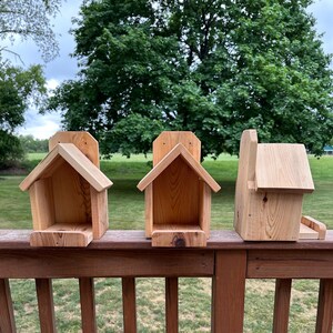 Cardinal, Mourning Dove, and Robin Nesting Box - Etsy