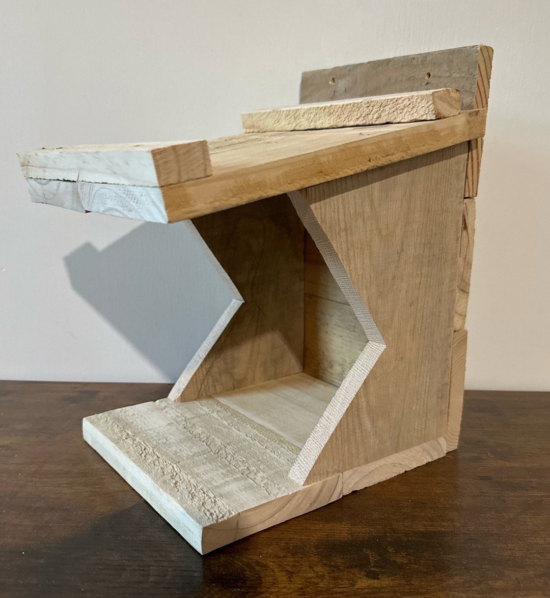 Dove or Robin Nesting Shelf - Reclaimed Wood - Etsy