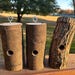 Natural Bark Birdhouse-gorgeous - Etsy