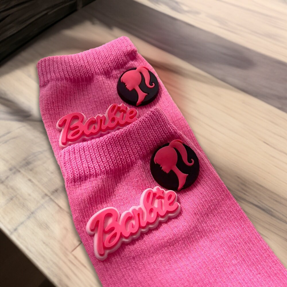 Pink Socks, Cute and Stylish, Girls Pink Socks, Lover Gift, Fun and ...