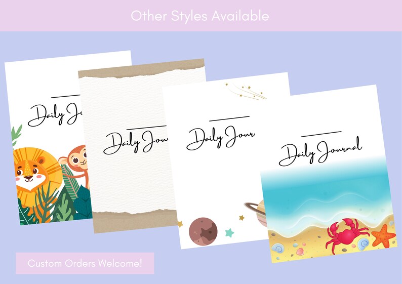 Kids Journal Printable Children's Planner Activity Pack Gratitude ...