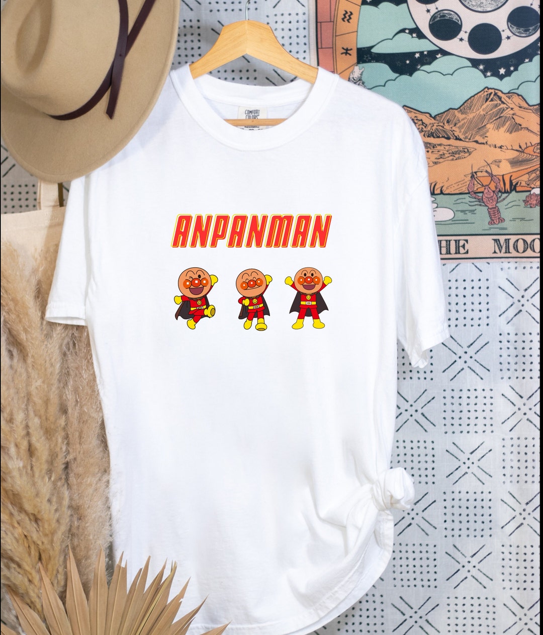 Anpanman Shirt Tshirt Anime Hero Otaku BTS Merch Fanmerch Gift Gifts ...