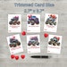 Printable Monster Truck Valentine's Day Cards for Kids, Classroom ...