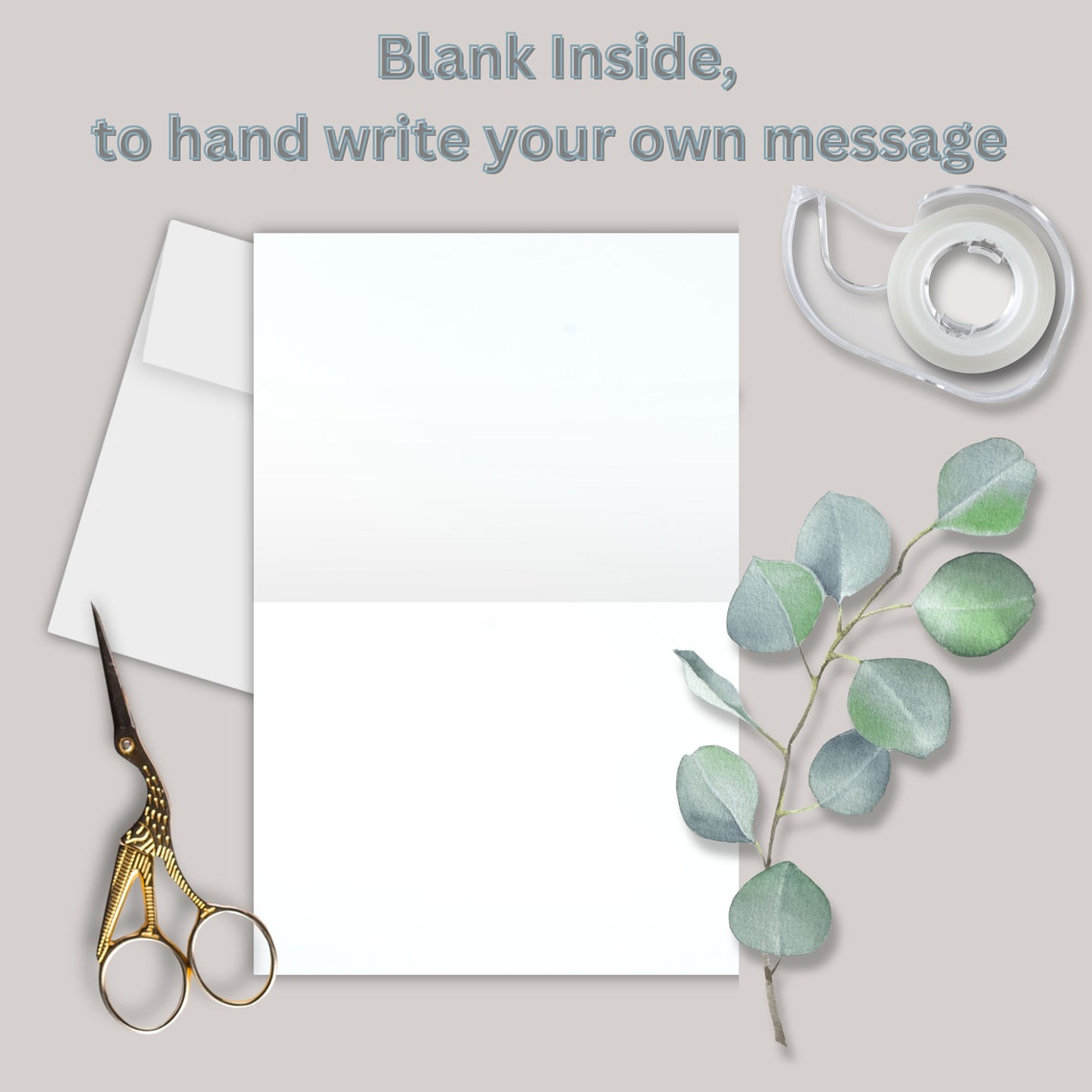 Custom Wedding Thank You Card, Personalized Thank You Cards With ...