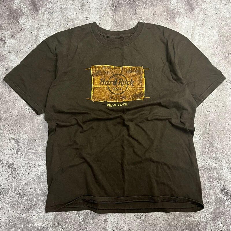 T shirts hard rock café - Etsy Italia