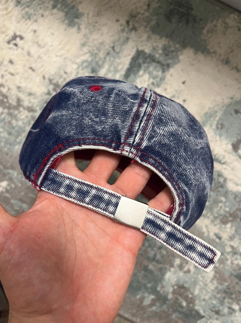 Vintage Diesel Distressed Denim Baseball Cap Y2K Style – Blue & Black ...