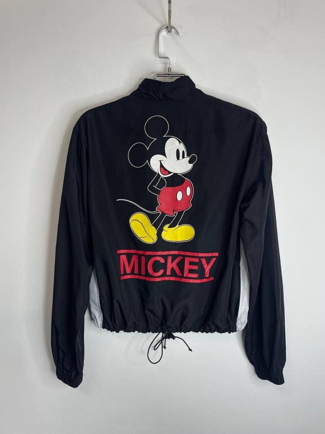 Vintage Disney Mickey Mouse Color Block Windbreaker Pullover Jacket ...