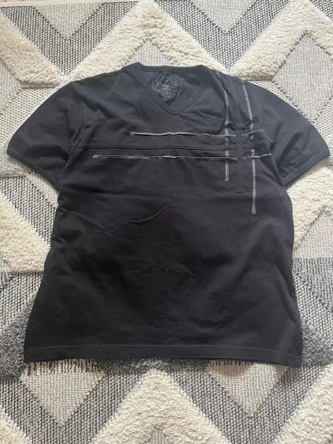 Vintage Avant Gard XL Black T Shirt - Etsy