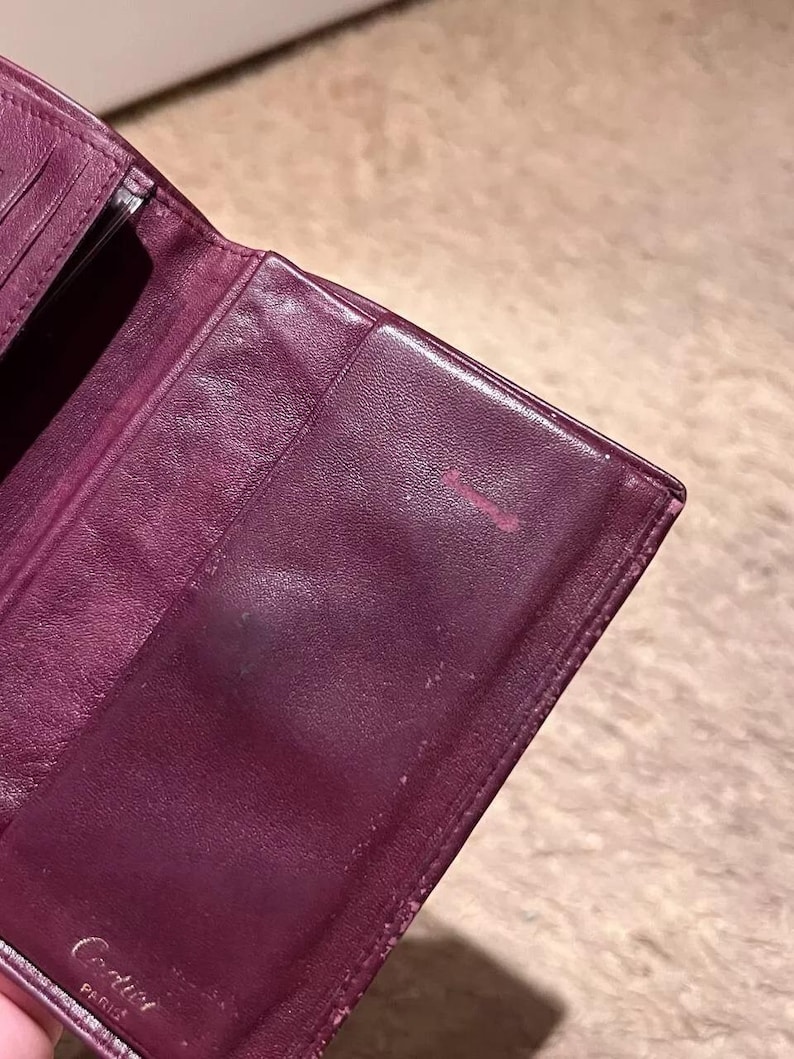 Vintage Cartier Rare Wallet - Etsy