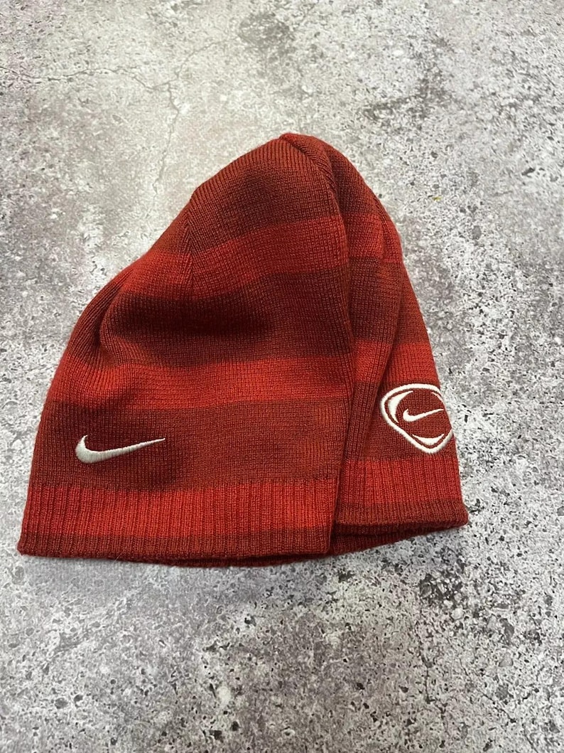 Nike Vintage Red Hat - Etsy