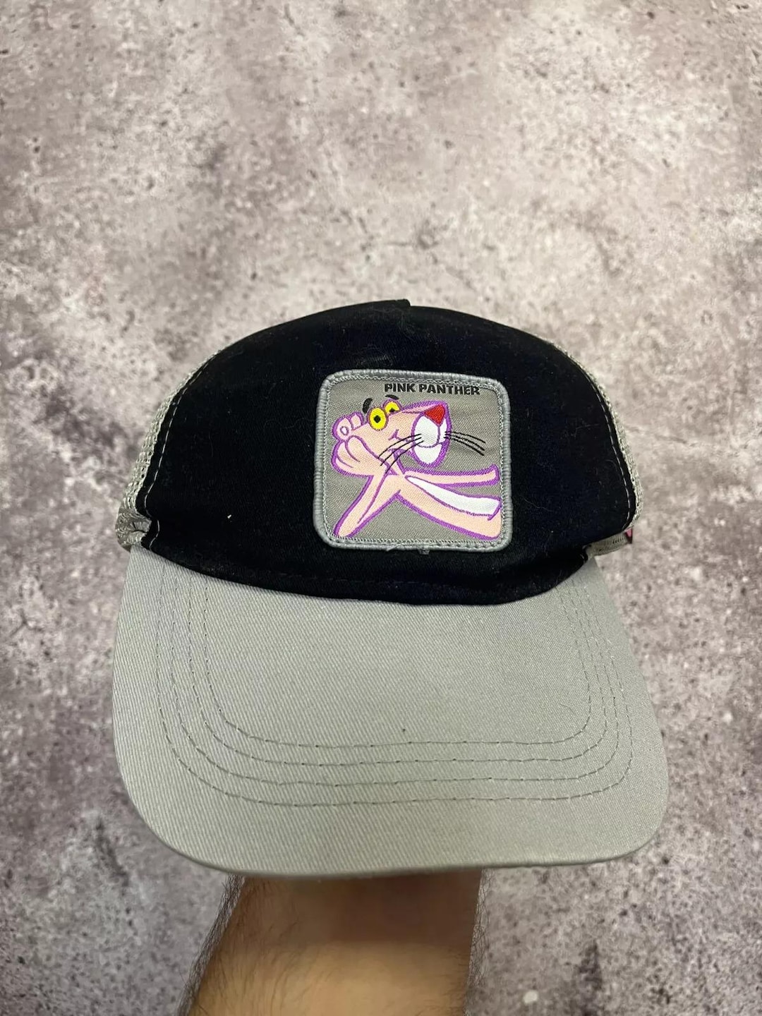 Vintage Pink Panther Cap – Gray Baseball Hat – Retro Streetwear ...