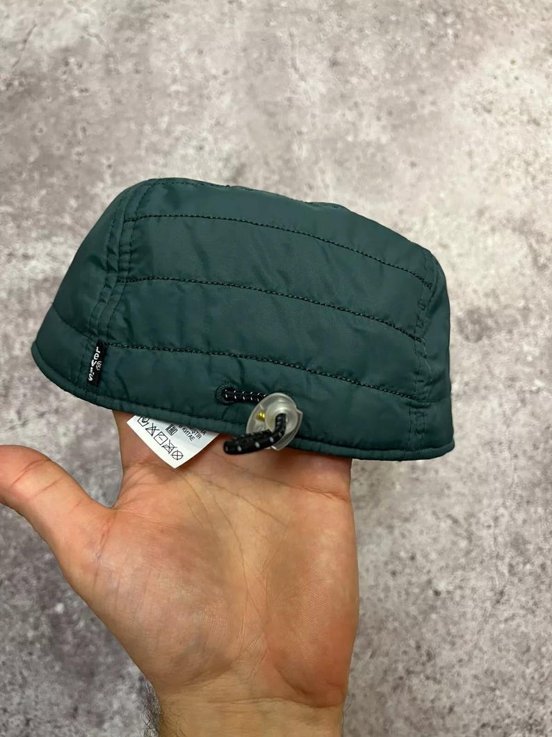Vintage Levis Cap Green - Etsy
