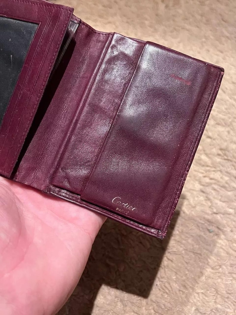 Vintage Cartier Rare Wallet - Etsy
