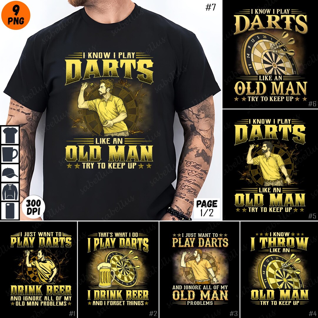 Darts Sublimation PNG, Funny Darts Quotes, Beer Lover Designs, Digital ...