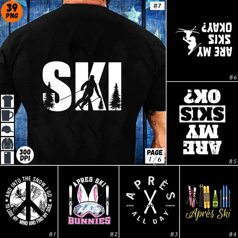 Funny Apres Ski Quote - Etsy UK