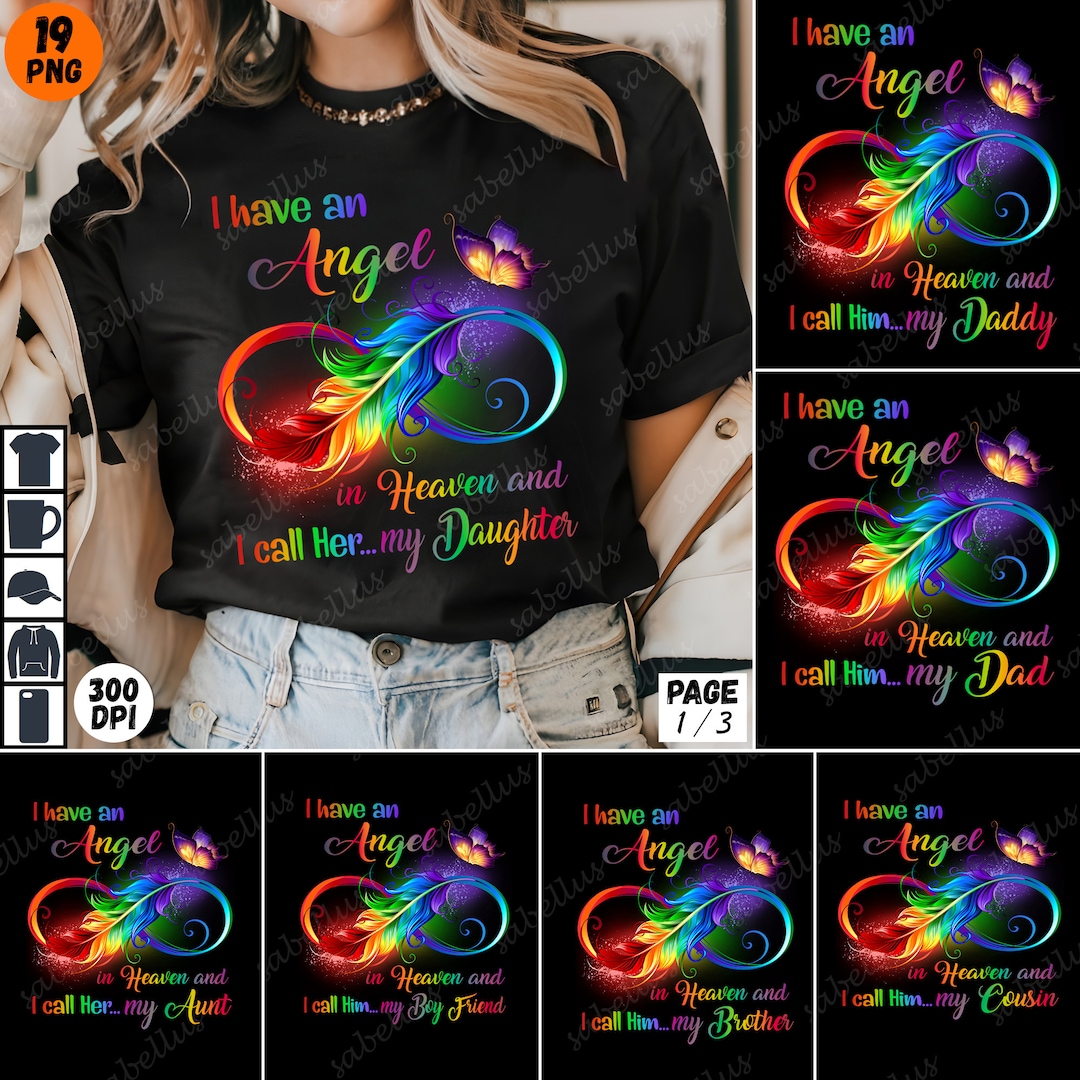 Heavenly Angel PNG Bundle, Aunt Boy Friend Brother Cousin Dad Daughter ...