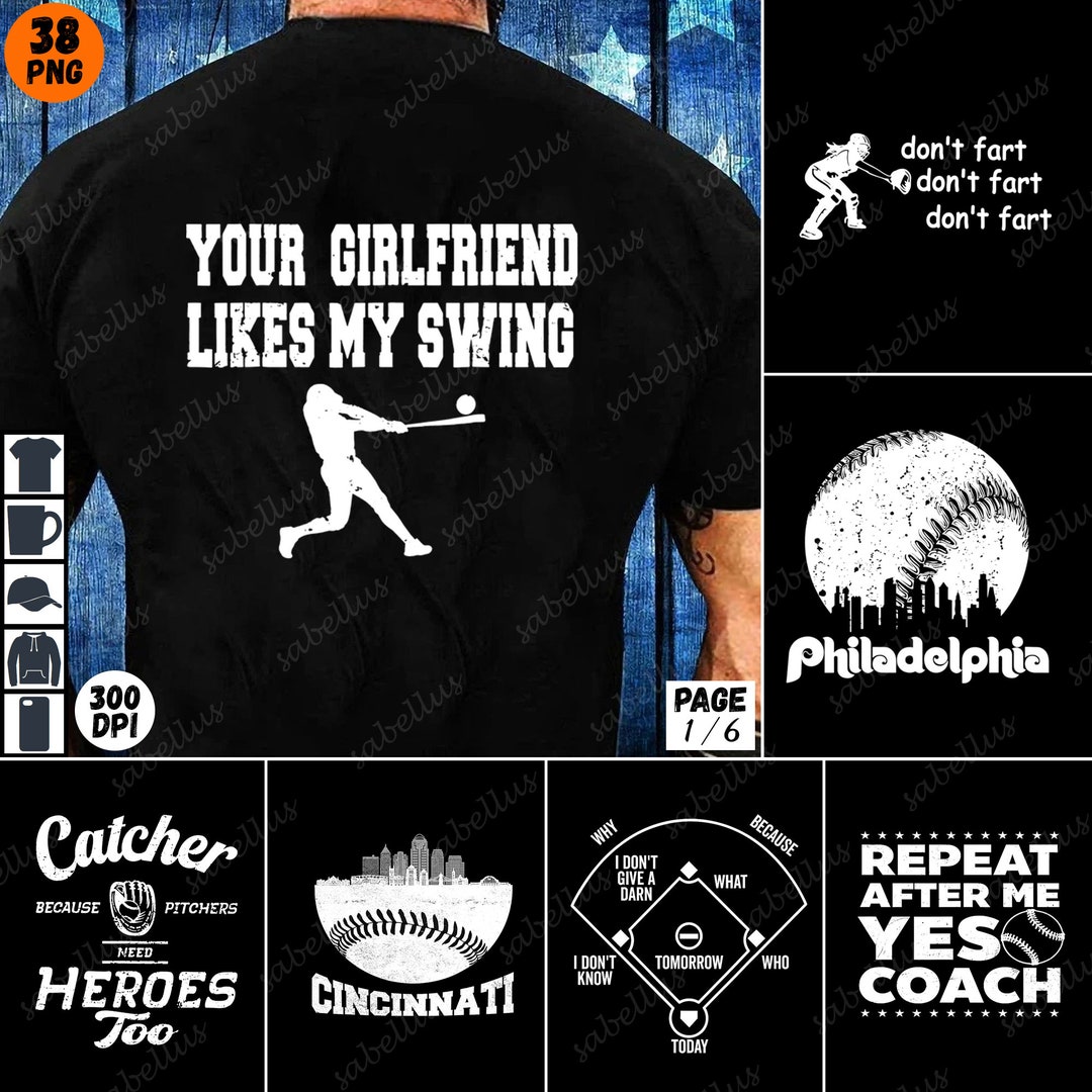 Baseball Player PNG Bundle, Catcher Design, Coach Gift, Batter, Pitcher ...