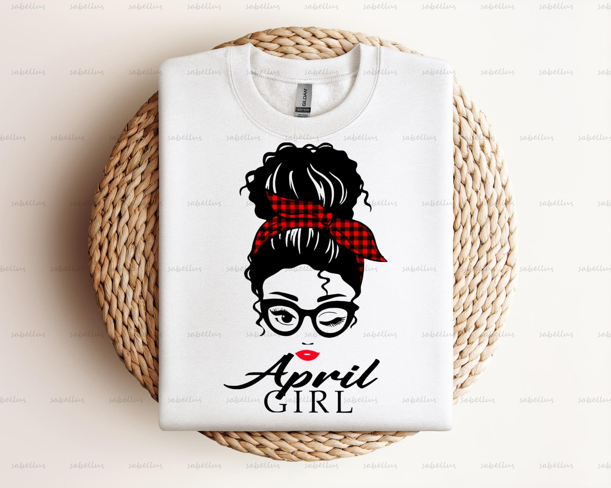 April Girl Png, April Girl Bundle Png, April Png, April Birthday Png ...