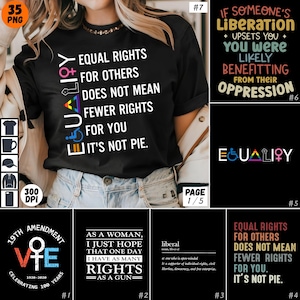 19th Amendment Vote PNG Bundle, Feminism Equality Digital Download ...