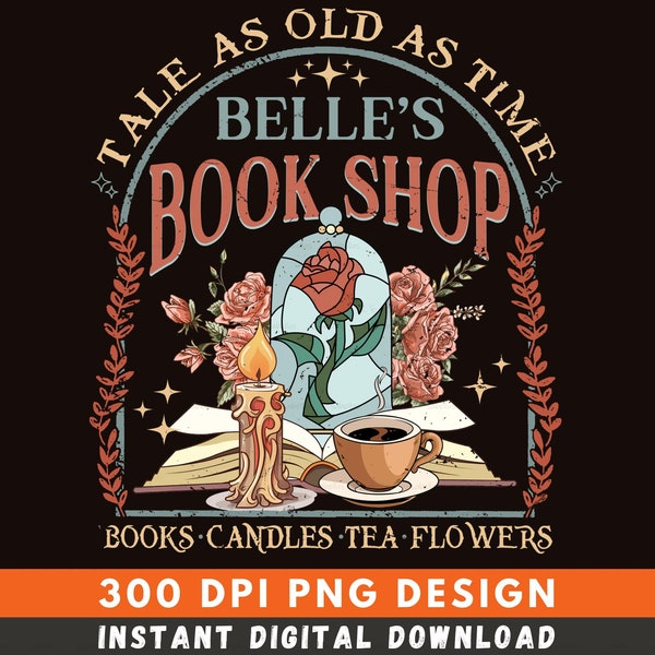 Belle Book Svg - Etsy