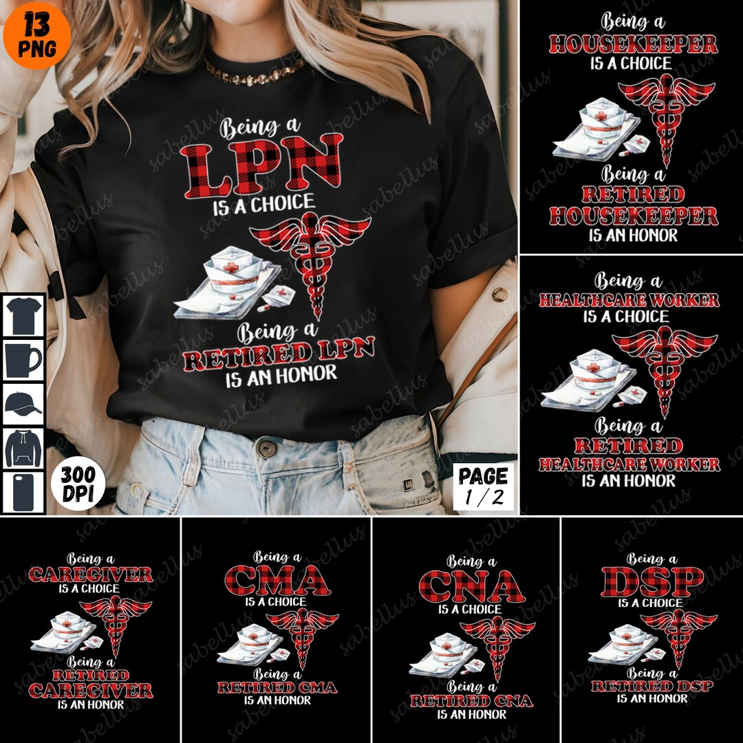 Caregiver Cma Cna Dsp Healthcare Worker Housekeeper LPN Med Tech Nurse ...