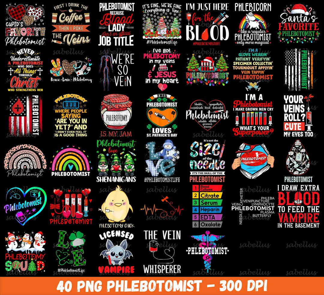 Phlebotomist Png Bundle, Phlebotomist Life Png, Stab People Vein, Blood ...