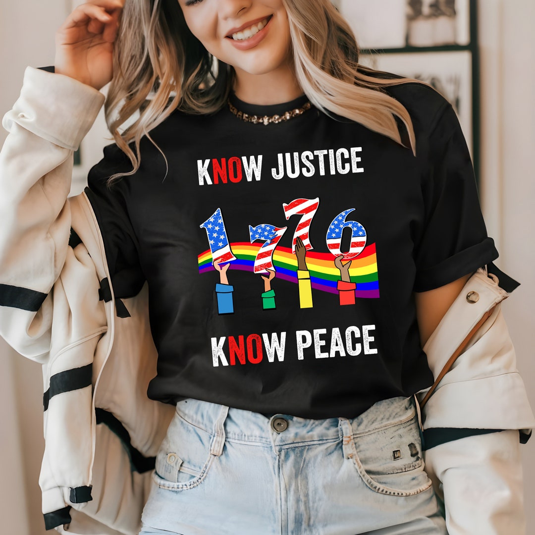 No Justice No Peace Png, Know Justice Know Peace Png, 4th of July Png ...