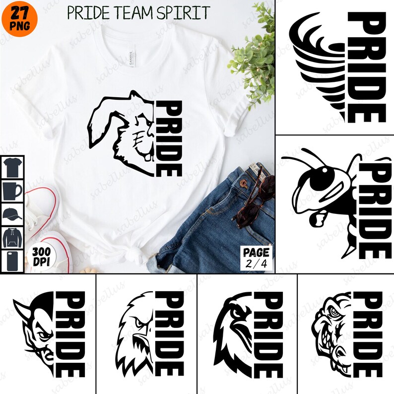 Mascot Sports PNG Bundle Angels Beavers Blackhawks Bucks Buffaloes ...