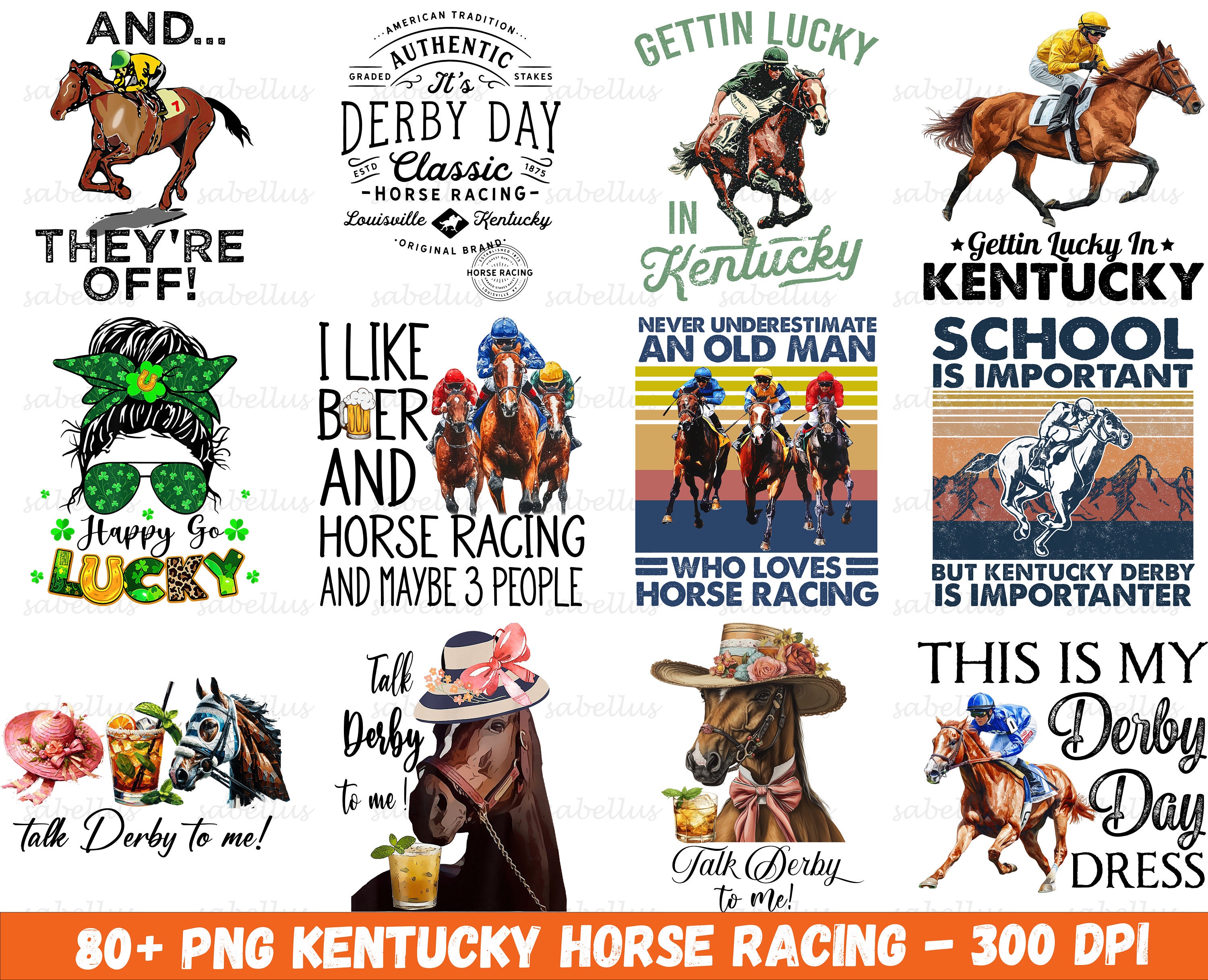 Kentucky Derby Png Bundle, Kentucky Png, Derby Bundle, Race Horse Shirt ...