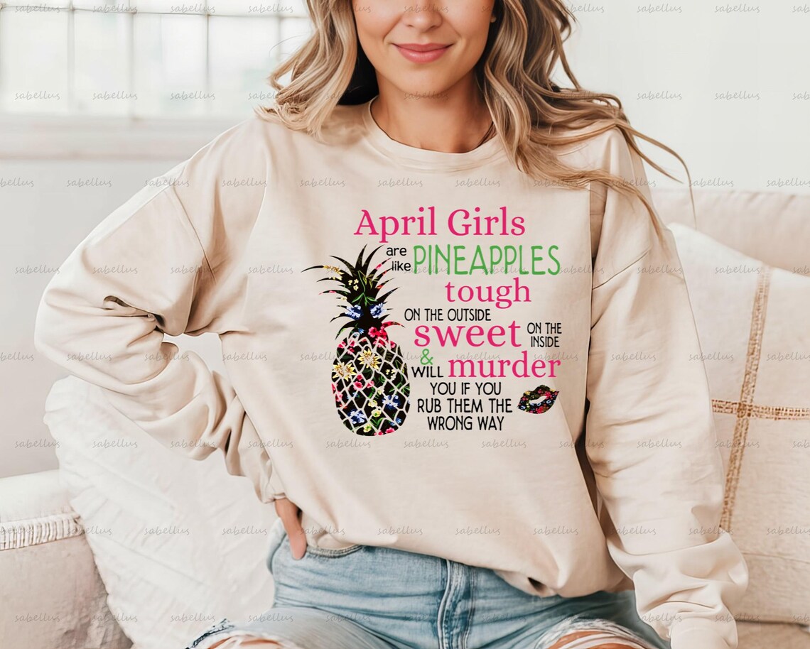 April Girl Png, April Girl Bundle Png, April Png, April Birthday Png ...